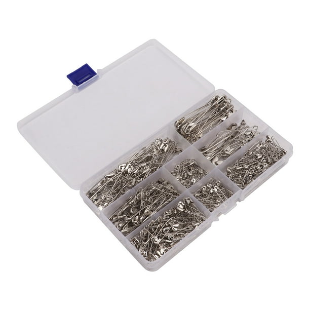 Imperdibles a granel, 460 piezas Imperdibles 7 Imperdibles para ropa ...