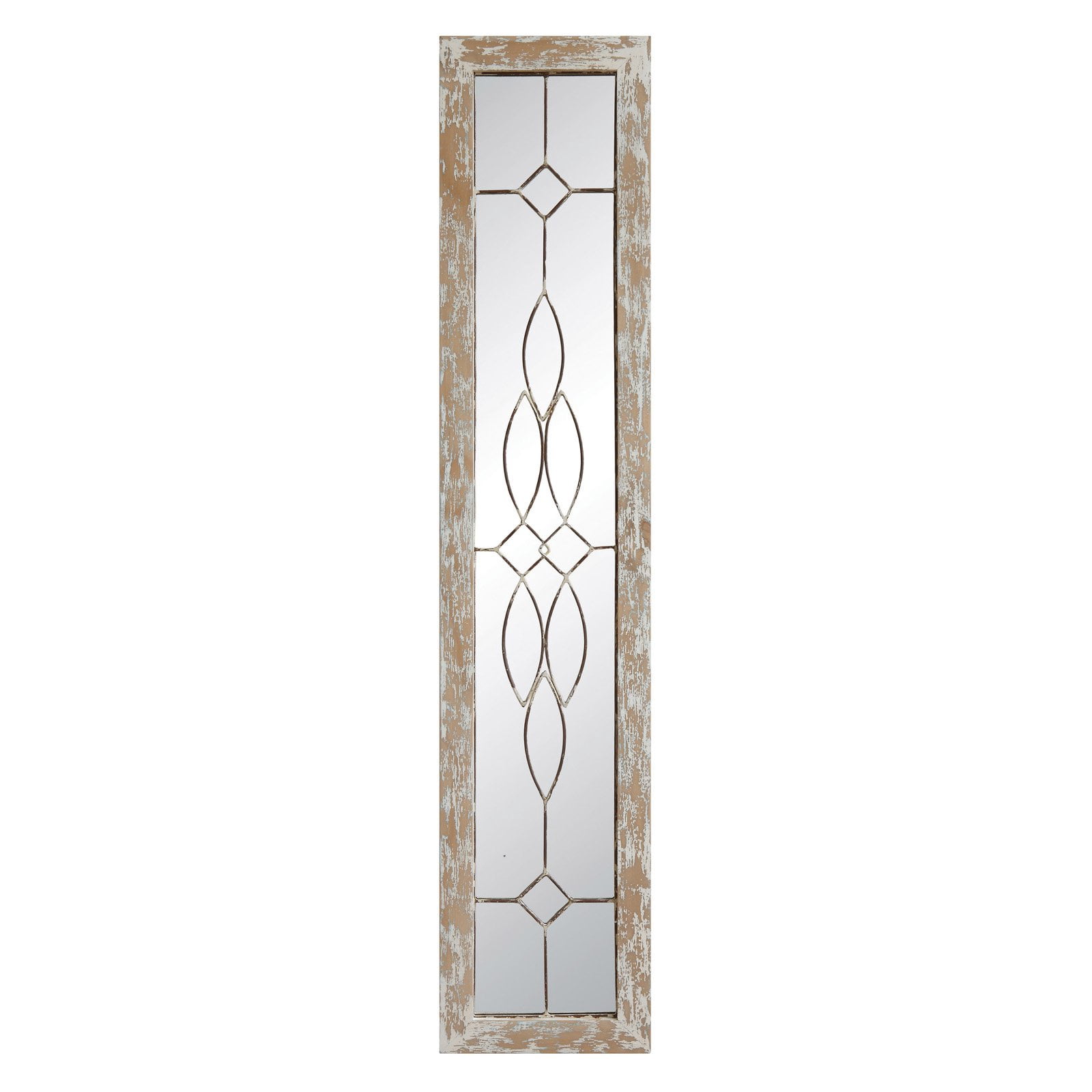 3R Studios Distressed Wall Mirror - 9.9W x 47.25H in. - Walmart.com