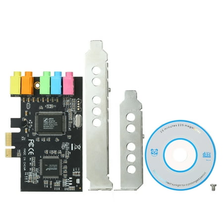 PCIe Sound Card 5.1 Internal Sound Card for PC Windows 7 with Low ...