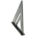 Hyper Tough 7-Inch Aluminum Rafter Angle Square, Matte Black Finish ...
