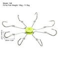 Uxcell 14# Adjustable Fishing Flap Explosion String Hook Prevent ...