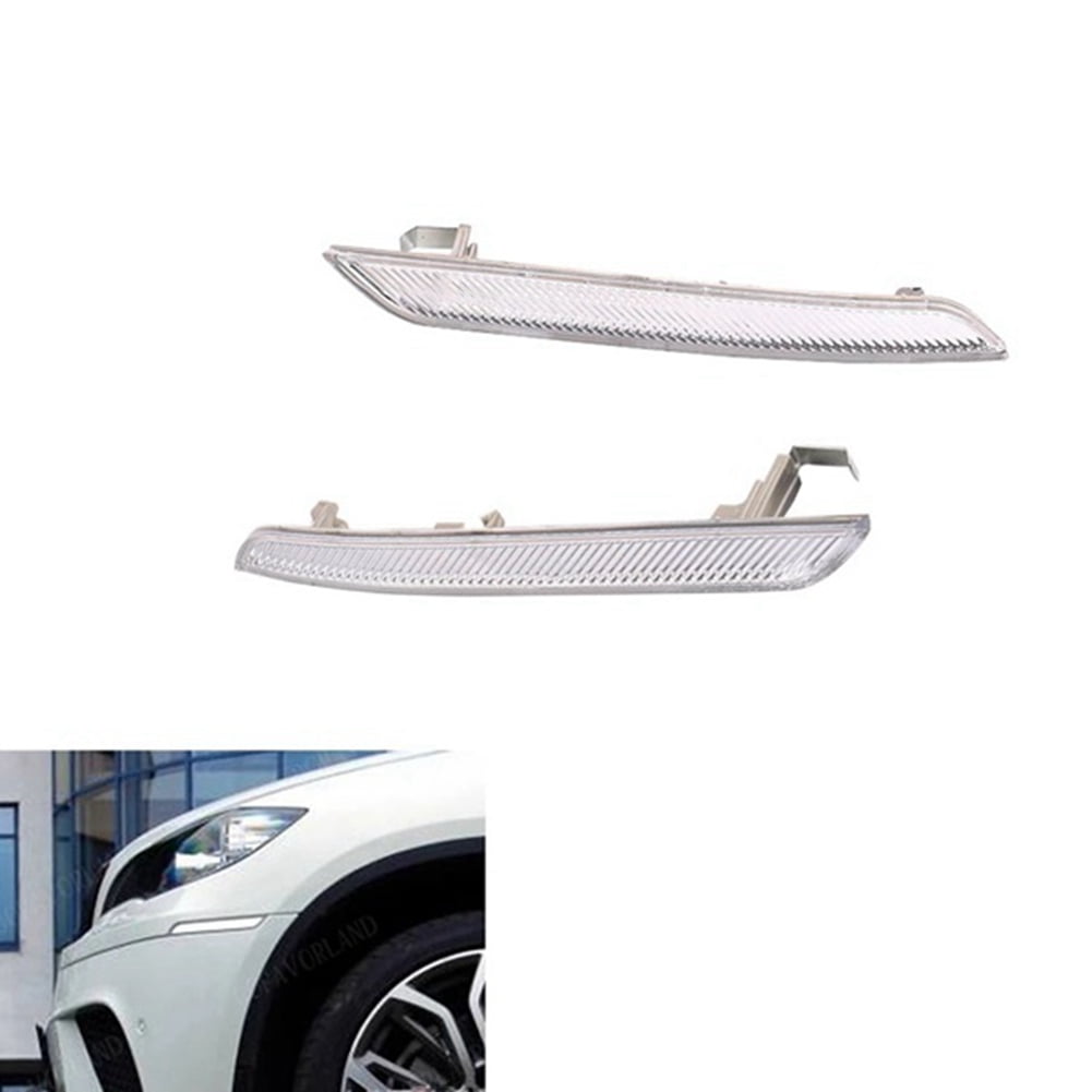 Free Fast Delivery 1 Pair Clear Front Bumper Reflector Left & Light For ...