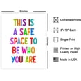shiyou-Safe Space To Be Who You Are Poster - Self Expression Print ...