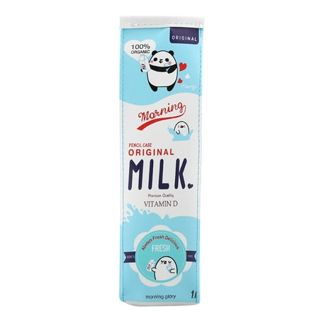 3 Colors Milk Carton Pencil Case, Creative Milk Cartons Pencil Case, PU ...