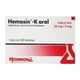 Hemosin K 25 mg/ 5 mg 32 tabletas | Walmart en línea