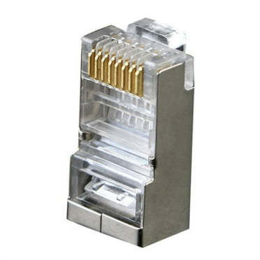C2G RJ45 Cat6 MODULAR PLUG - 100PK - Walmart.com