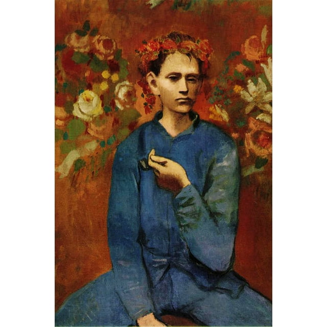 24x36 gallery poster, Boy with a Pipe by Pablo Picasso - Walmart.com