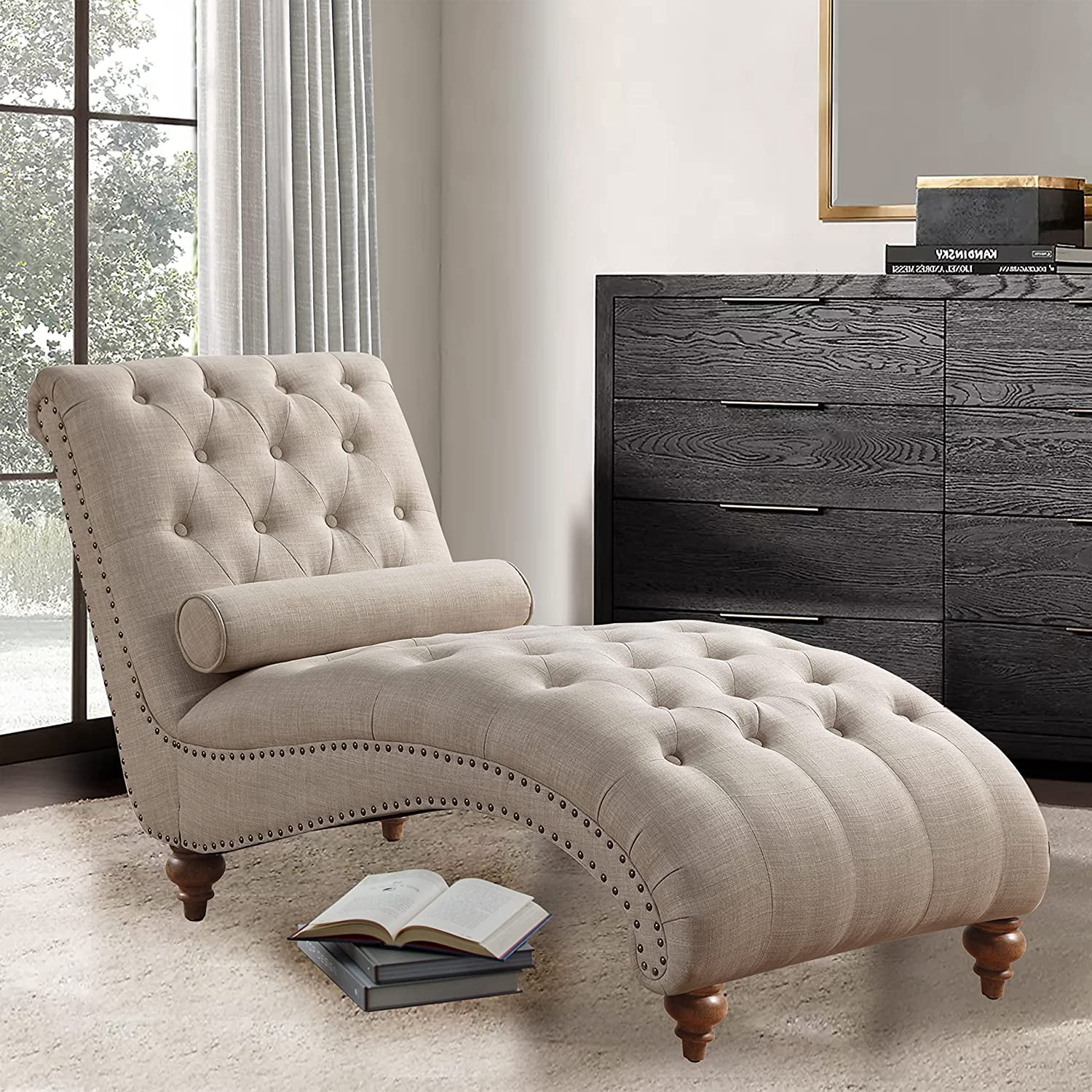 ZXNYH Leavitt Living Room Chairs with Padded Seat Sleeper Comfy for ...