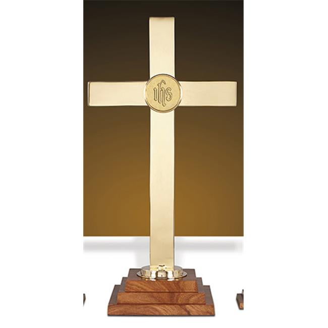 Christian Brands Church Supply YC511-24 24 in. Altar Cross Wood Set ...