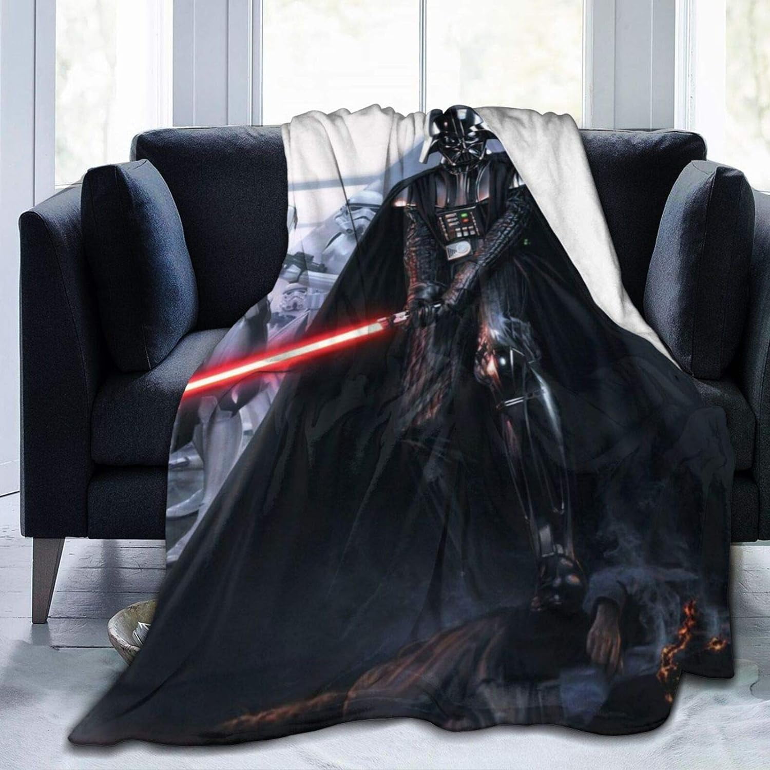 Click here for Laicaiw S-Tar Darth Vader Wars Flannel Ultra Soft... prices