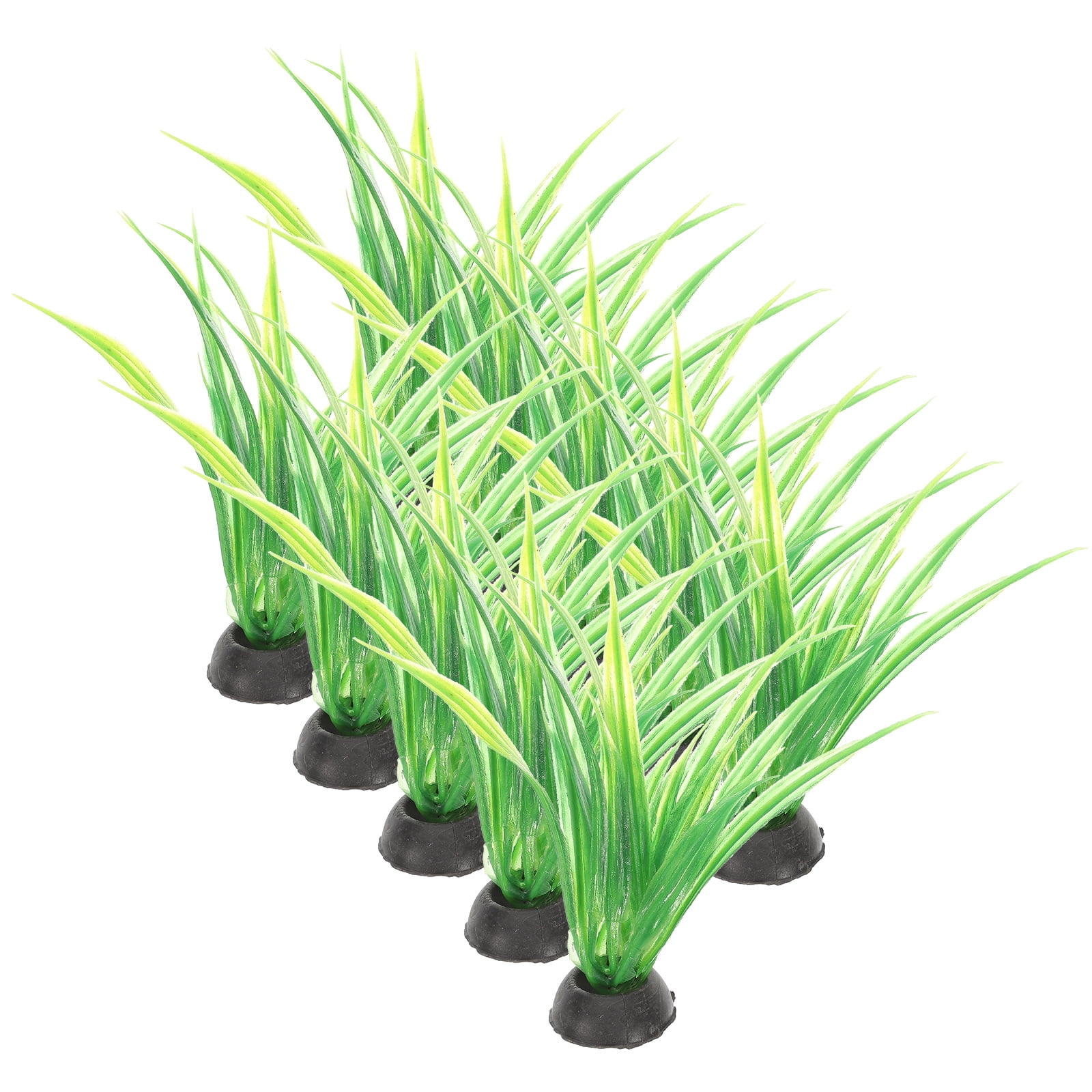 10Pcs Fish Tank Grass Decorative Plastic Plant Fish Tank Plant Aquarium ...