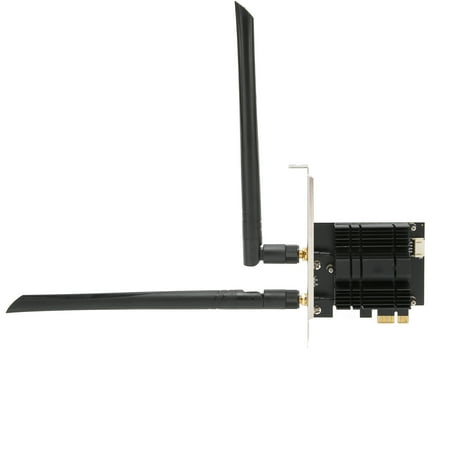 PCIE Wifi Card, PCIE WiFi Adapter Support AC1300Mbps Heat Dissipation ...