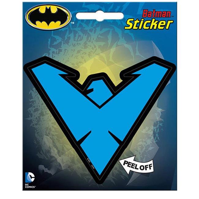 Nightwing stkrnwsymblu Nightwing Blue Symbol Sticker - Walmart.com ...