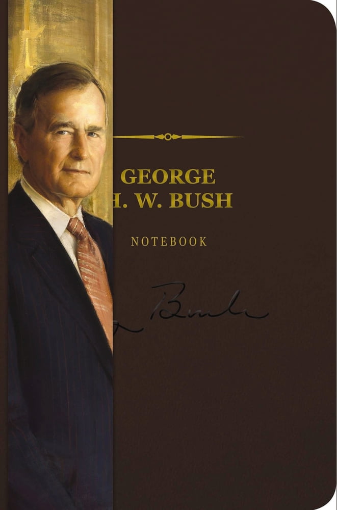 Pre-Owned George H. W. Bush Signature Notebook - Walmart Business Supplies