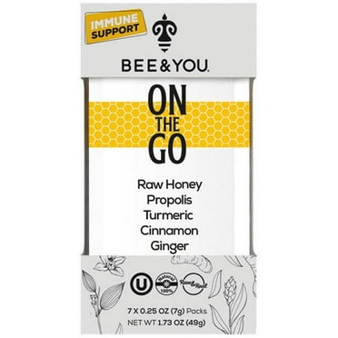 Busy Bee Raw Honey, 100% Traceable USA Honey, Convenient To Go Packets ...