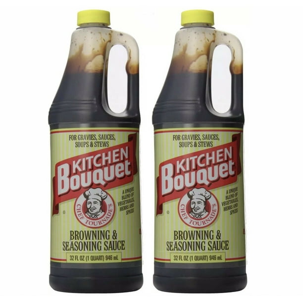 Kitchen Bouquet Browning and Seasoning Sauce 32 oz 2 Pack - Walmart.com
