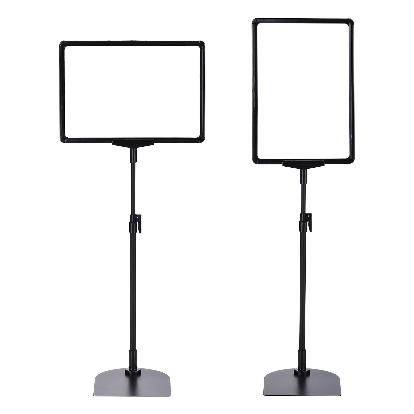 Uxcell Adjustable Sign Holder Stand Frame Poster Stands for Display ...