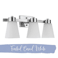 Prominence Home Fairendale 3-Light Brushed Nickel Bathroom Vanity Light ... Prominence Home Fairendale 3-Light Brushed Nickel Bathroom Vanity Light ...