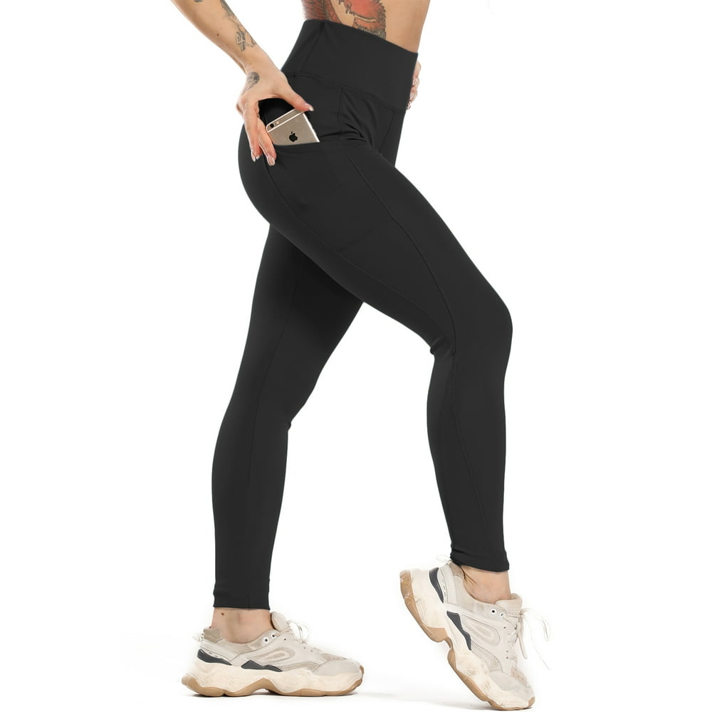 Fittoo - FITTOO High Waist Yoga Pants with Pockets for Women Tummy ...