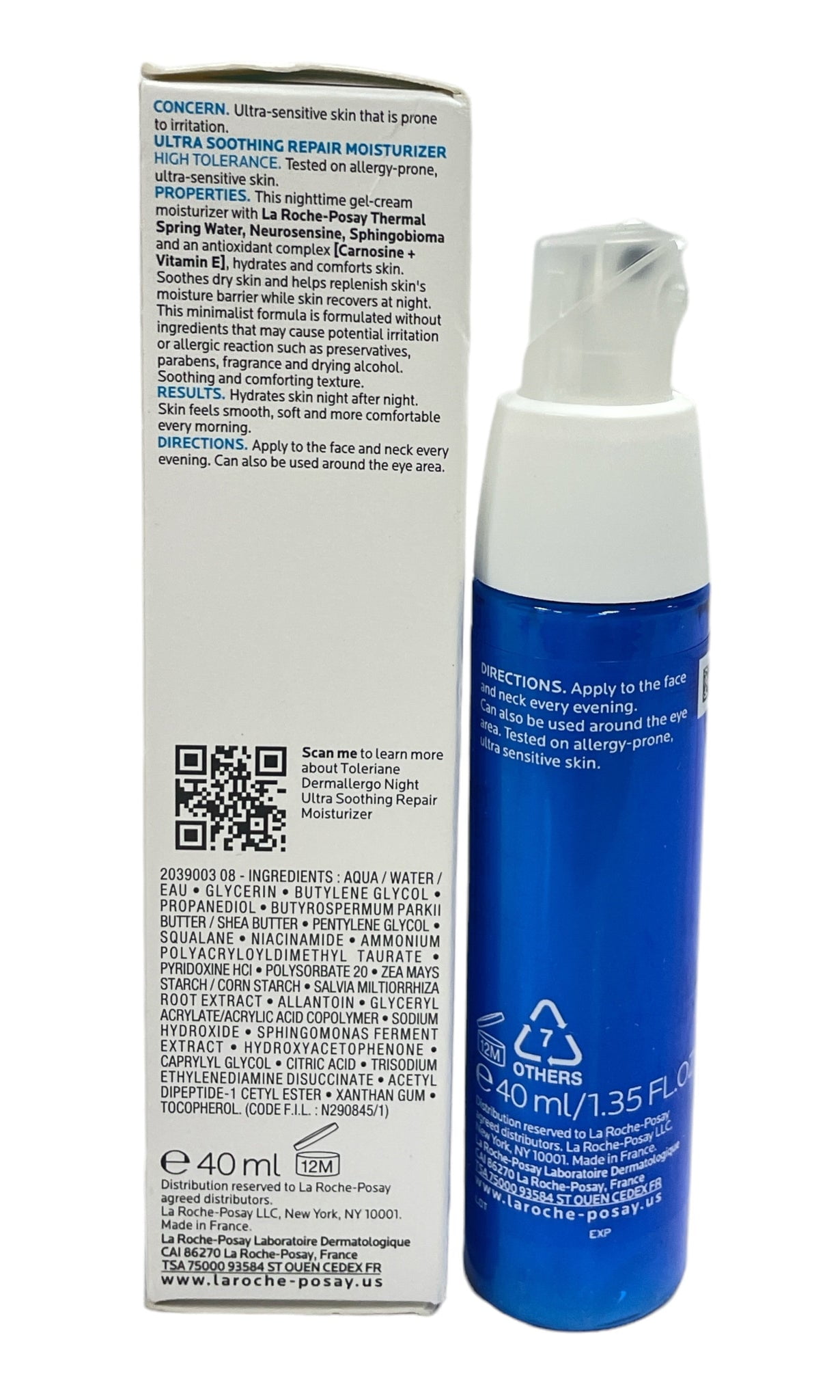 La roche posay night cream store