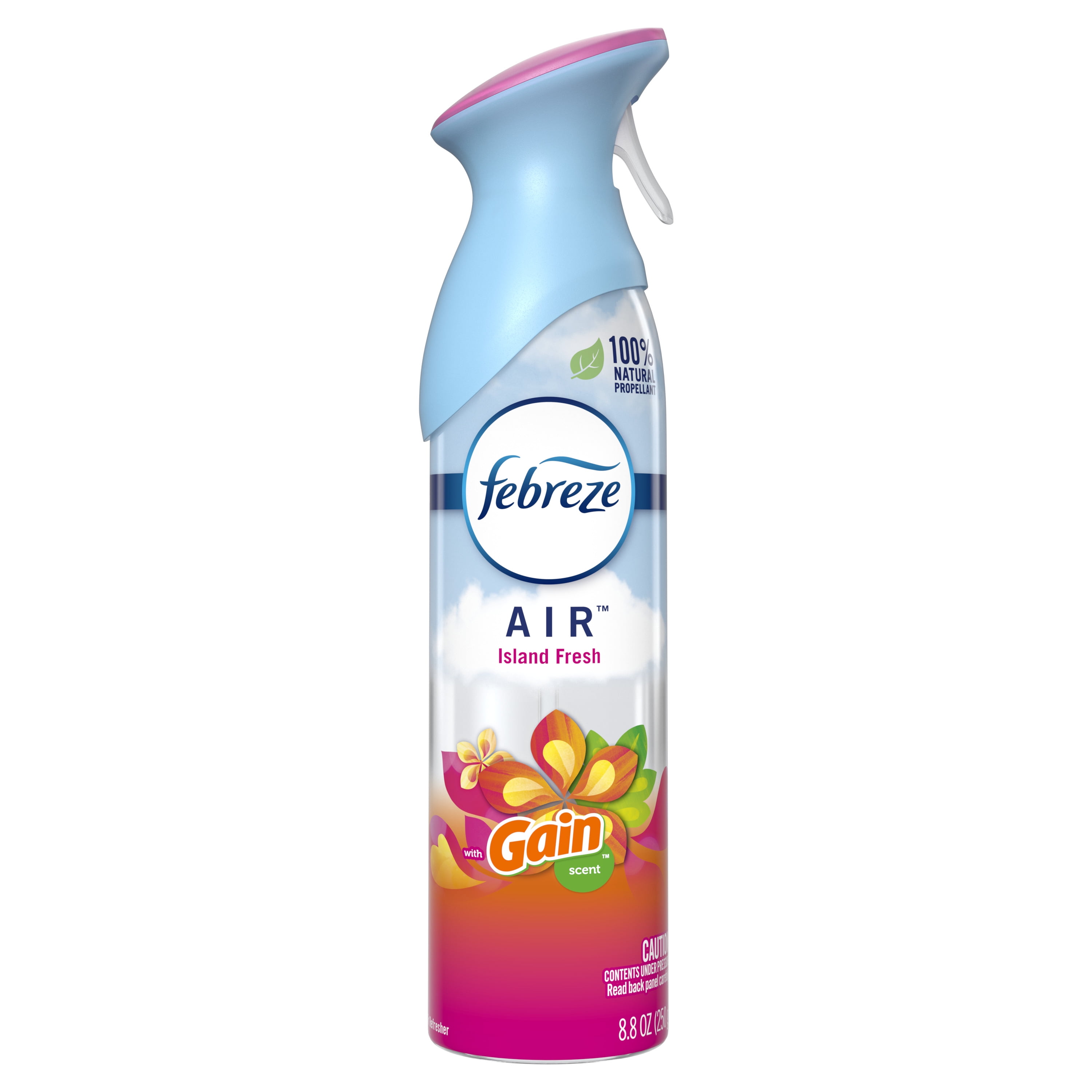 Febreze Odor-Eliminating Air Freshener Spray, Gain Island Fresh, 8.8 fl ...