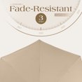 Quictent 10ft Offset Patio Umbrella with 32 LED Lights Hanging ...
