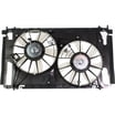 For Toyota Highlander Radiator 2014 2015 Plastic / Aluminum 3.5L Engine ...