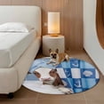 3.3ft Round Rug Funny Cow Area Rugs for Living Room Bedroom Washable ...