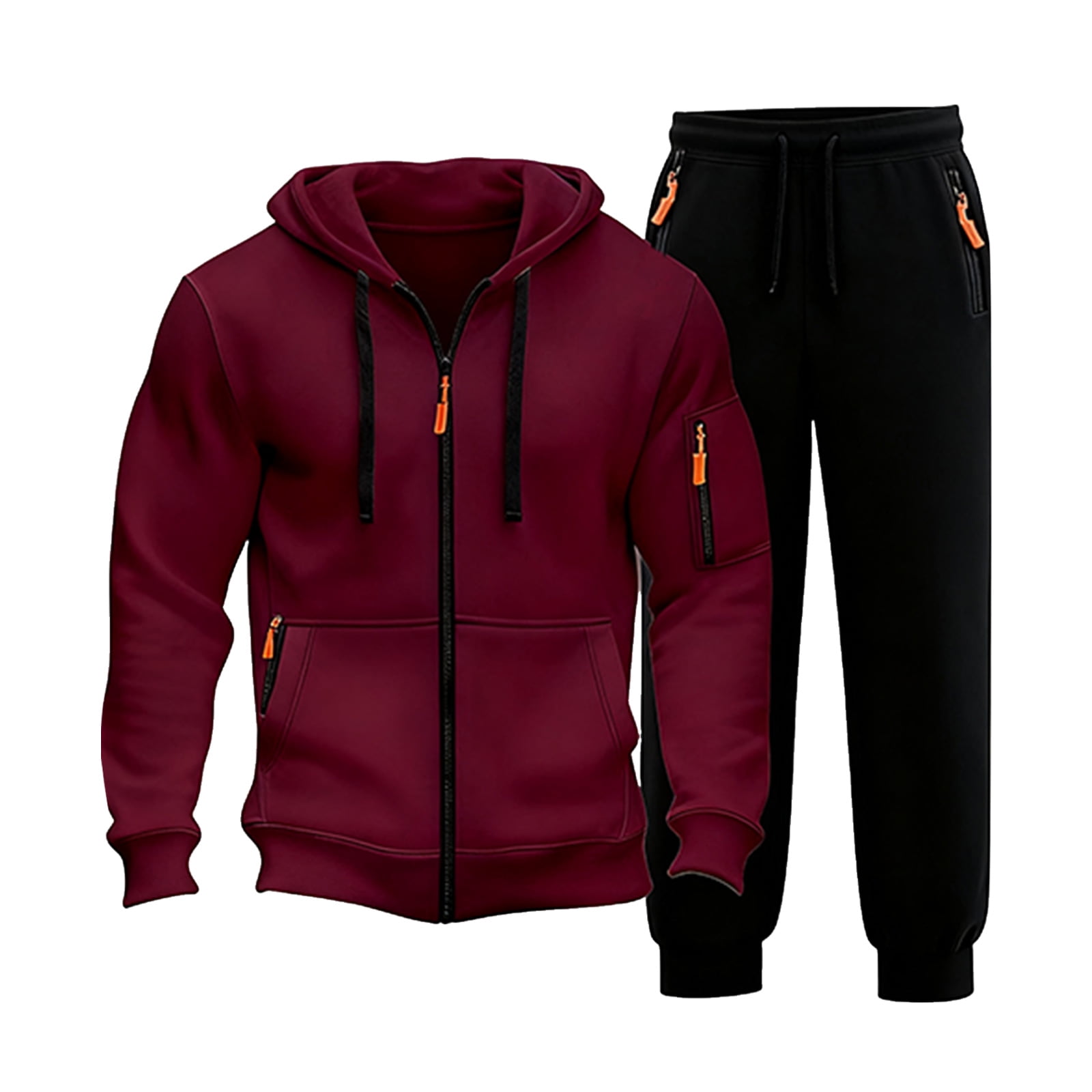 Click here for Ccpelsie Sweatsuit For Men With Zip Up Hoodie And... prices