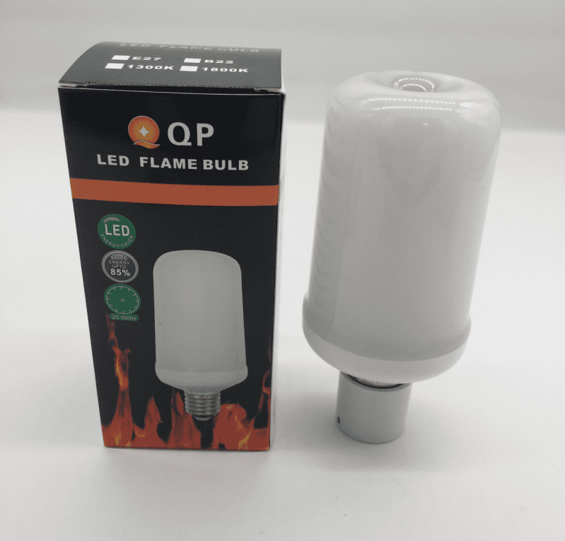 Valatala LED Flame Effect Light Bulb Upside Down Effect LED Bulb Flame ...