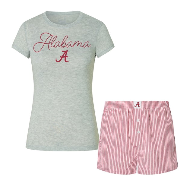 Alabama Crimson Tide Women's 2-Piece Pajama Short Set - Samsclub.com