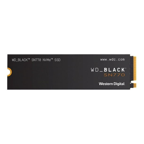 Western Digital WD_BLACK SN770 M.2 2280 250GB PCIe Gen4 16GT/s, up to 4 ...