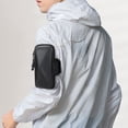 Waterproof Running Phone Arm Bag, 7-Inch Adjustable Reflective Armband ...