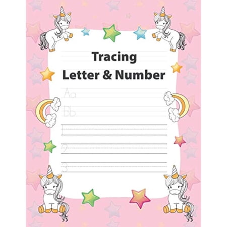 Tracing Letters and Numbers: 124 Practice Pages, Workbook for Preschool ...