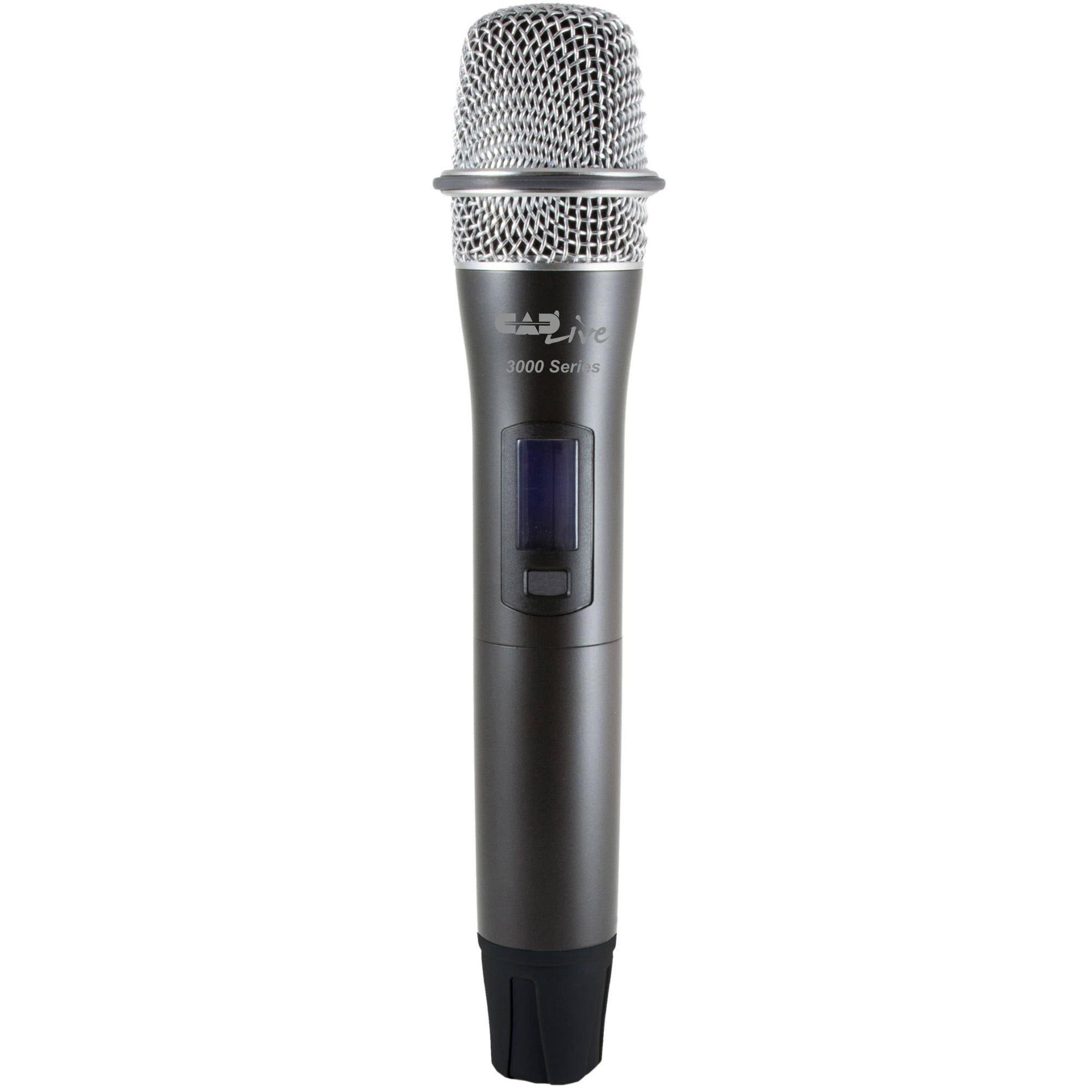 CAD Audio TX3000 Dynamic Handheld Microphone for WX3000 Series ...
