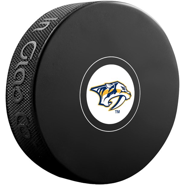 Nashville Predators Unsigned InGlasCo Autograph Model Hockey Puck ...