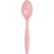 Touch of Color Hot Magenta Pink Plastic Spoons 24 Pack (010591 ...