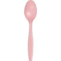 Touch of Color Premium Plastic Spoons, Classic Pink, 24 Ct - Walmart.com