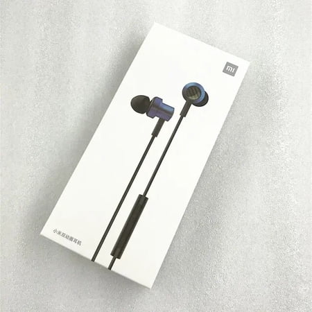 Xiaomi Mi 3.5mm In-Ear Earphone Double Dynamic Headsets Sport Wired ...