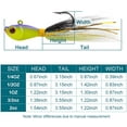 5PCS Bucktail Jigs Saltwater Fluck Lures Assorted Jigs Head Fishing ...