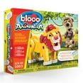 Bloco Toys Lion & Meerkat | STEM Toy | Africa Wildlife Animals | DIY ...