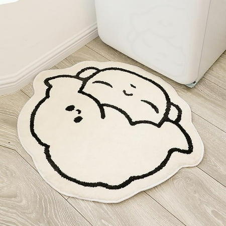 Pop Mart Dimoo Black And White Kawaii Animal Cotton Cloth Plush Rug ...