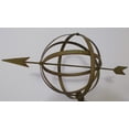 Large Metal Garden Sphere with Arrow and Stand - Walmart.com