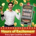 Trademark Games Real Slot Machine with Realistic Jackpot Lights and ...