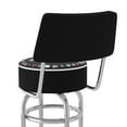 Trademark Gameroom NBA NBA Logo with All Teams Bar Stool with Back Rest ...