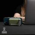 Swiss Tech Portable Power Bank, 10000mAh, Wireless Charging, Magnetic ...