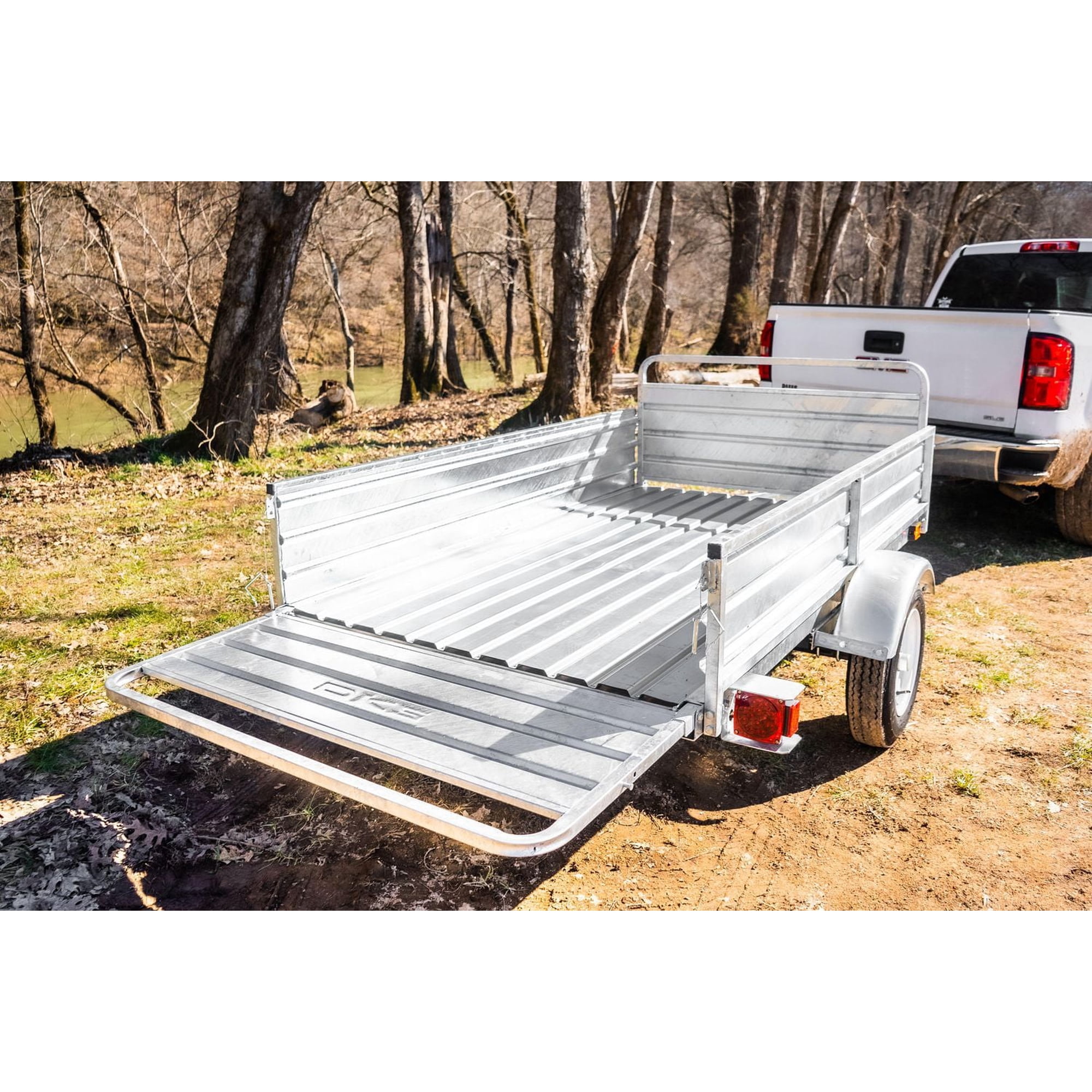 Click here for Detail K2 Dk2 4.5 Ft. X 7.5 Ft. Single Axle Galvan... prices