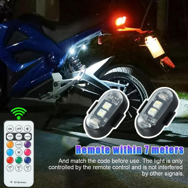 Motorcycle Strobe Lights Kit