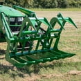 Titan Attachments 60in Economy Grapple Bucket Attachment Fits John ...