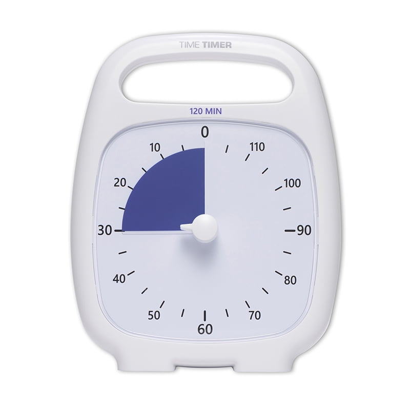 Click here for Time Timer Plus 120 Minute Timer  White 5-1/2 X 7... prices